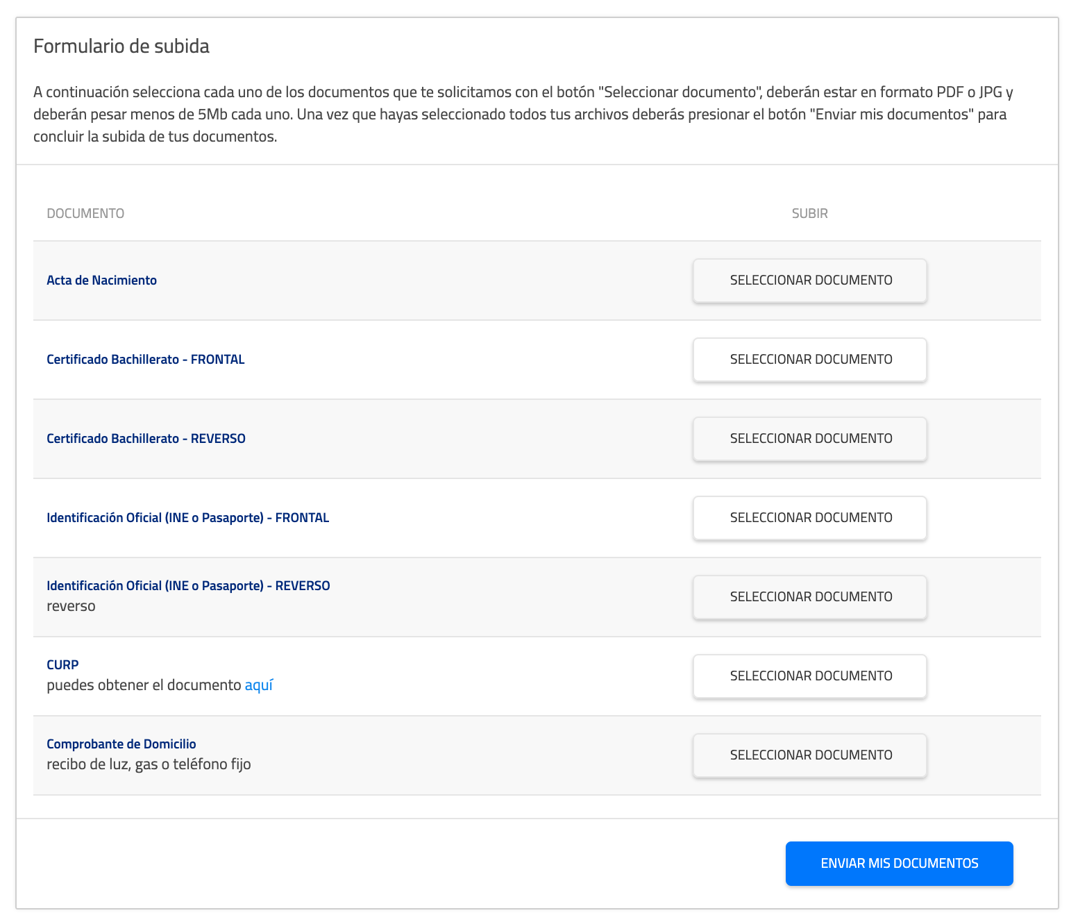 ¿Cómo y cuándo debo enviar mis documentos oficiales a Universidad UMOV ...