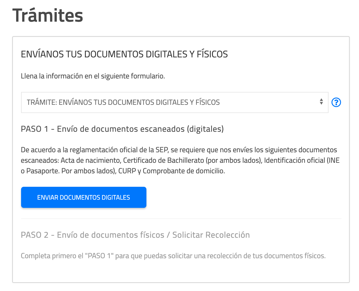 ¿Cómo y cuándo debo enviar mis documentos oficiales a Universidad UMOV ...